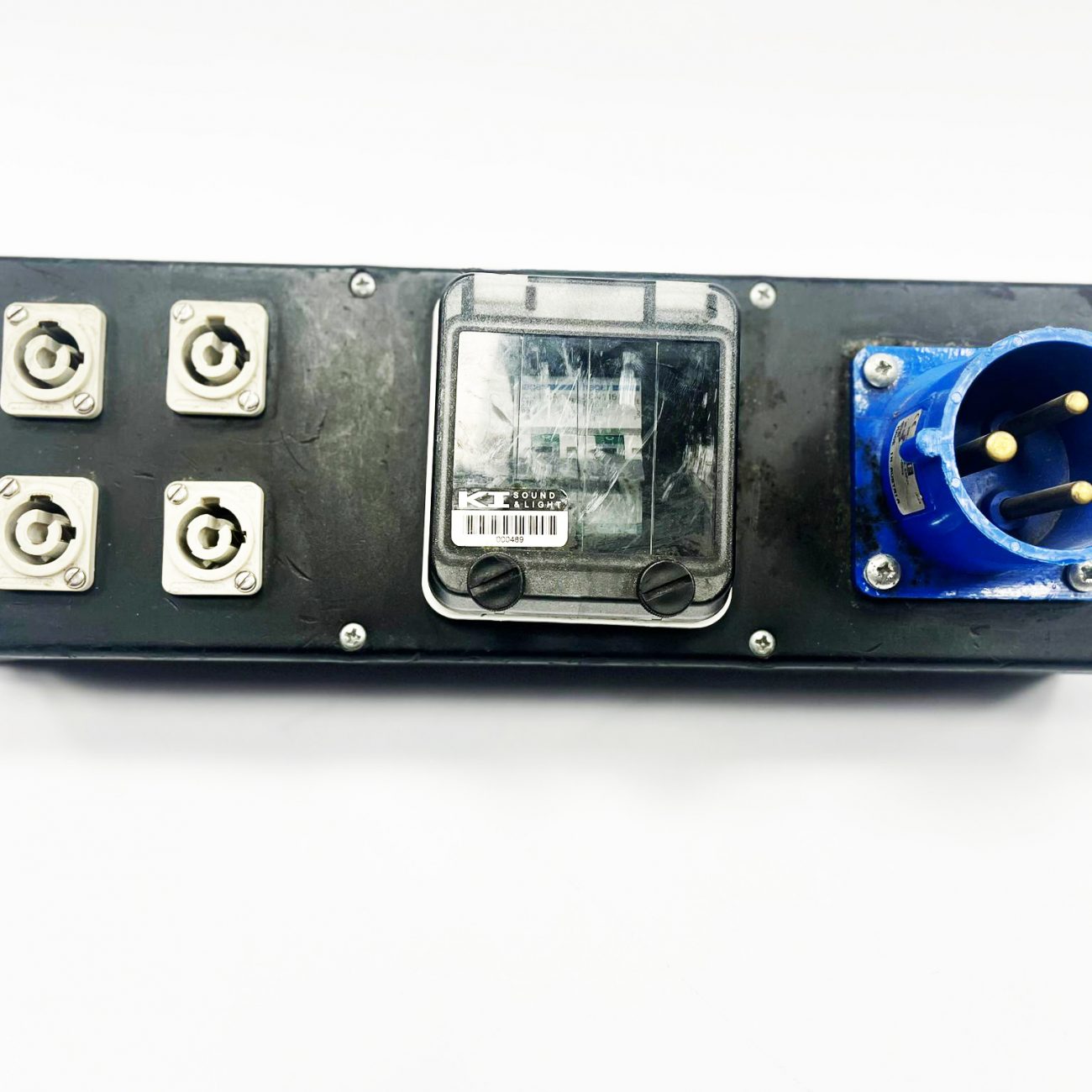 Socapex to 12x Powercon Breakout Box