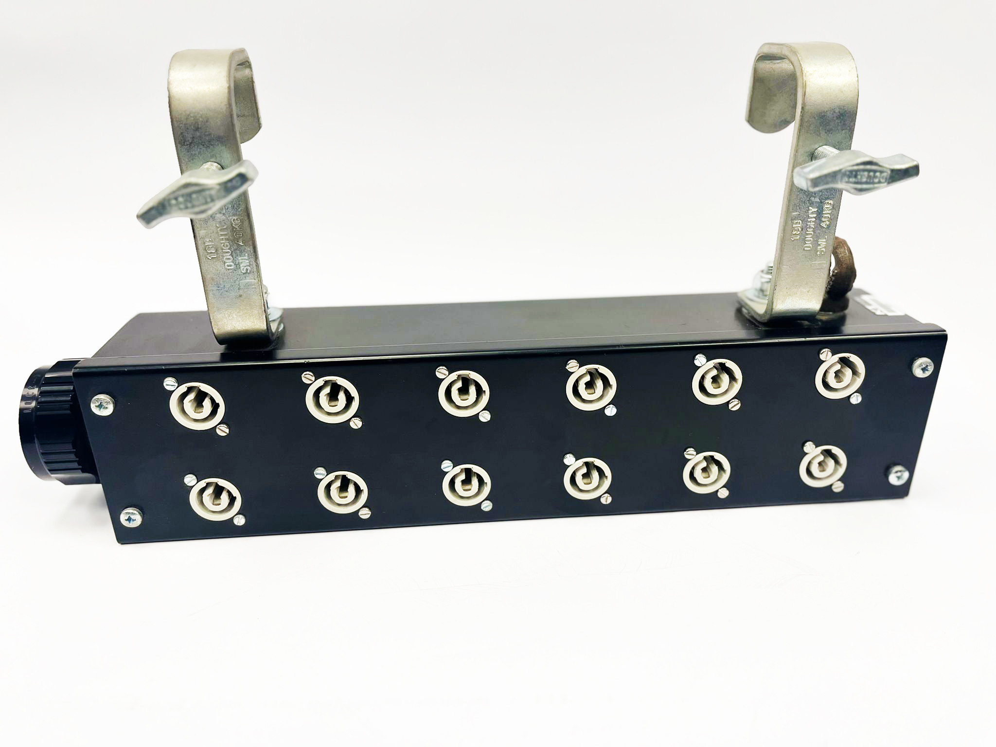 Socapex to 12x Powercon Breakout Box – KI Sound and Light