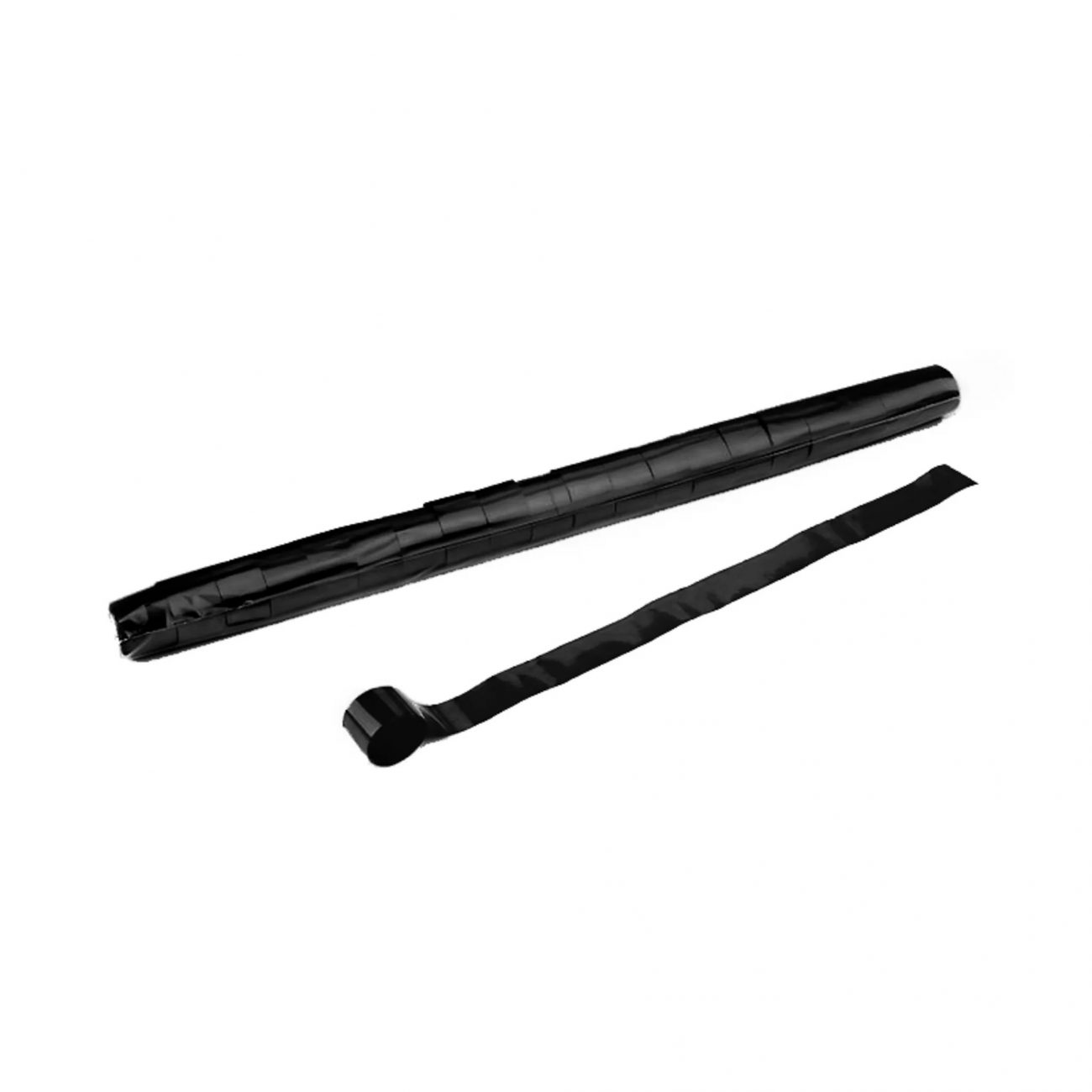 Black Mylar Streamers